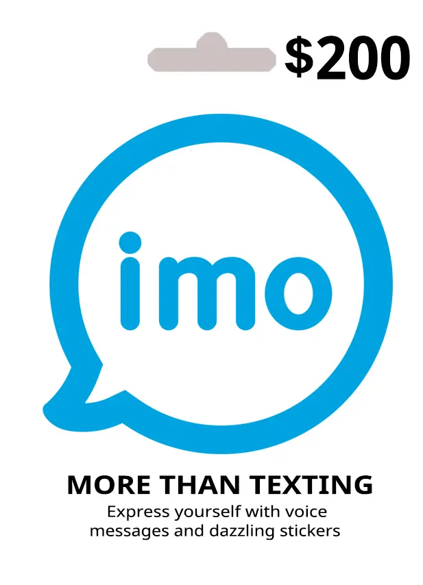 IMO (imo) Gift Card - 200$ 购买 | 即时交付 - MTCGAME