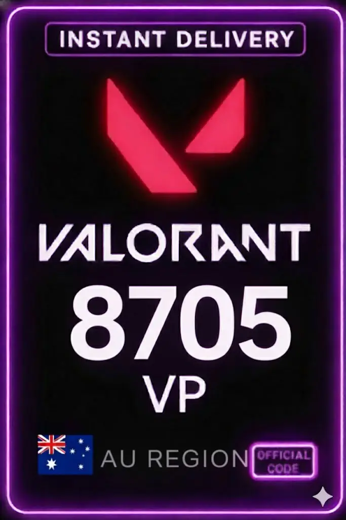 Buy Valorant Points (VP) Gift Card Australia Store