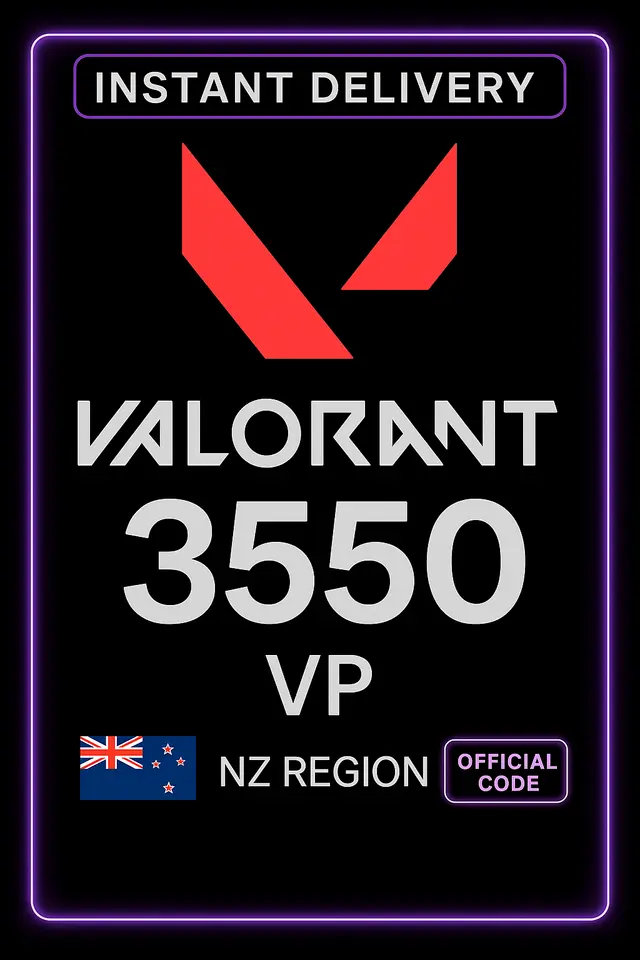 Valorant Points (VP) Gift Card New Zealand Store