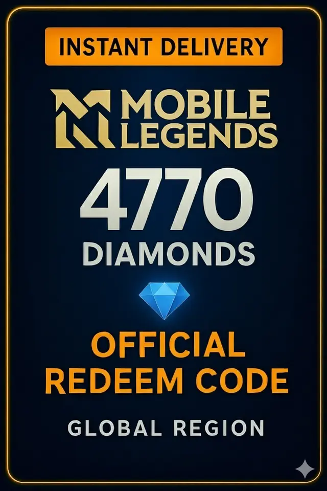 Buy Mobile Legends (ML) Diamonds Reedem Codes (Global)