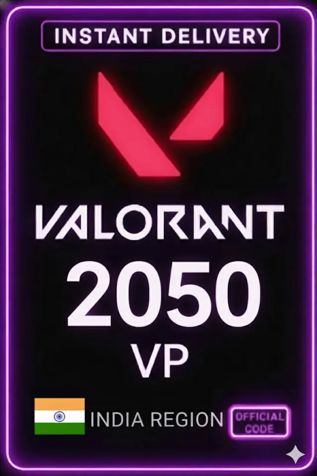 Buy Valorant Points (VP) Gift Card India Store