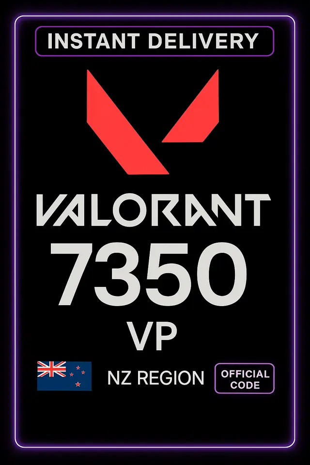Valorant Points (VP) Gift Card New Zealand Store