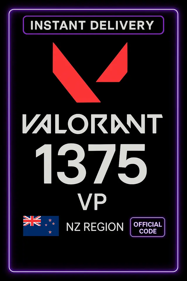 Valorant Points (VP) Gift Card New Zealand Store