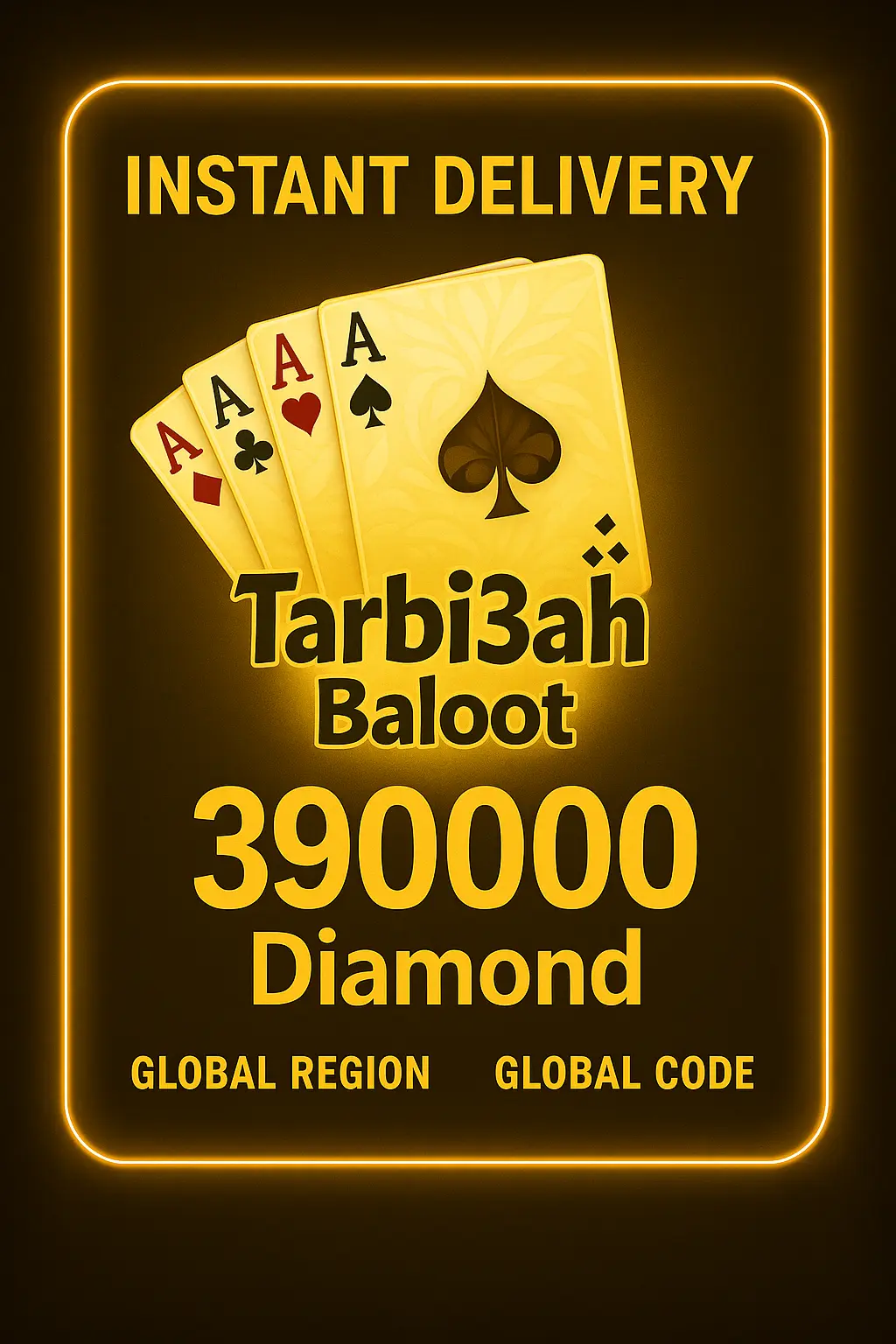 Buy Tarbi3ah Baloot 390000 Diamond