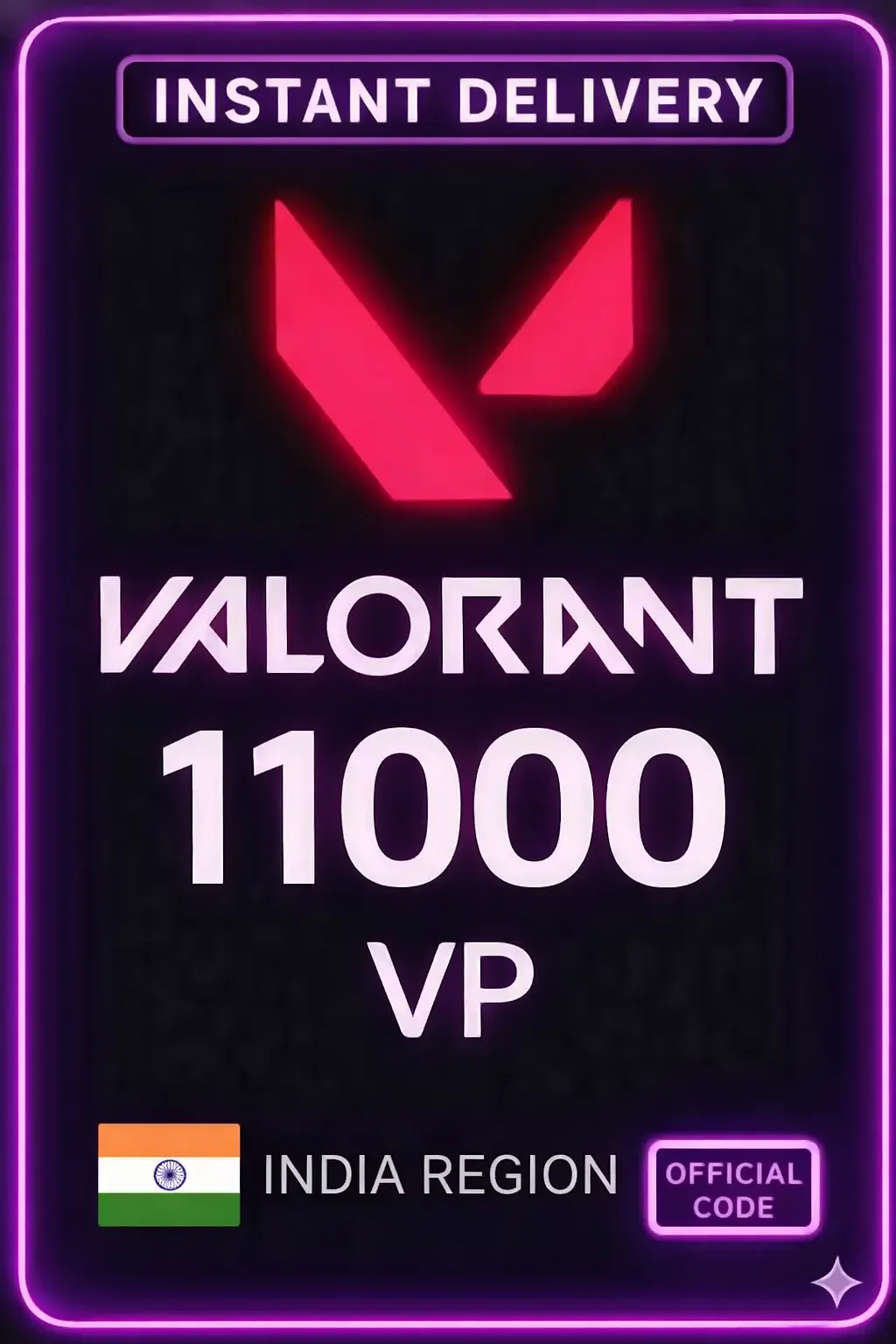 Buy Valorant Points (VP) Gift Card India Store