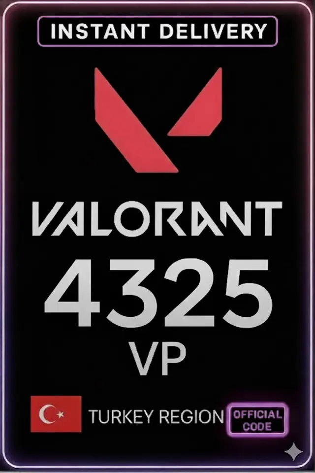 Buy Valorant Points (VP) Gift Card Turkey Store