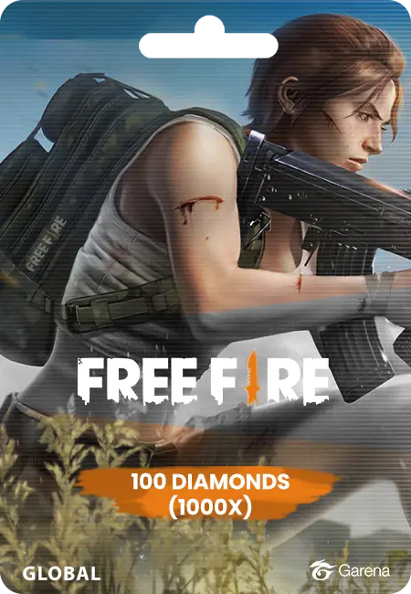 Free Fire 100 Diamonds (1000x) ( Global ) 구매 | 즉시 배송 - MTCGAME